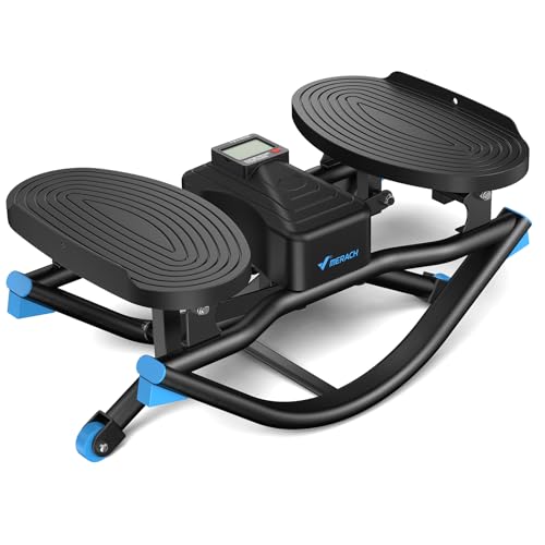 Merach Rocking Steppers for Exercise at Home,3D Motion Stair Stepper w ...